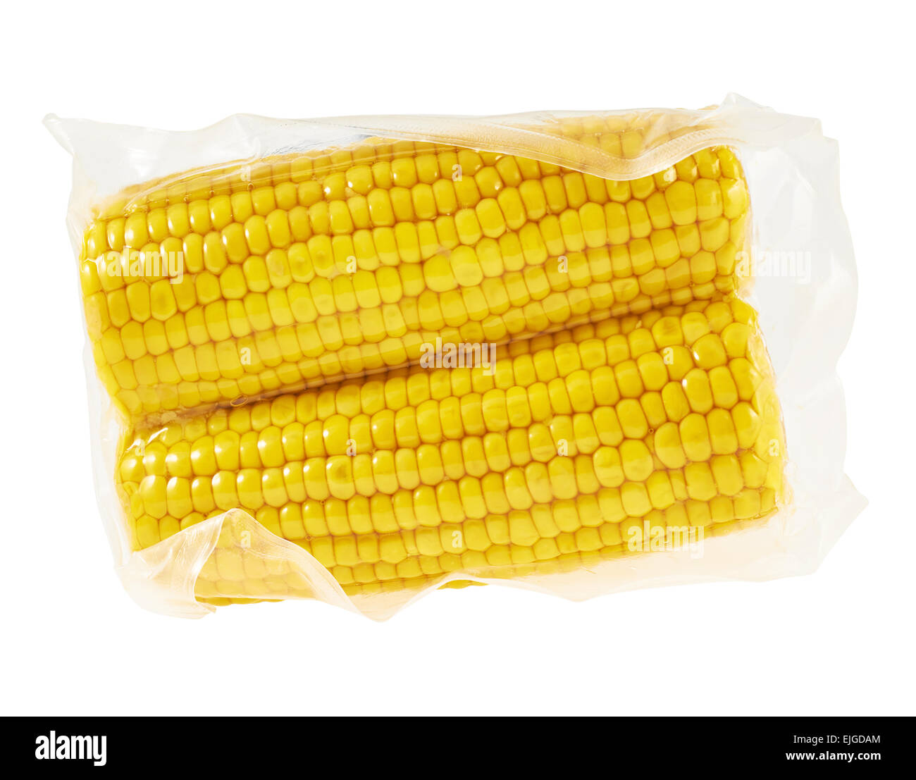 Cornstick corn on the cob in a packaging Stock Photo - Alamy