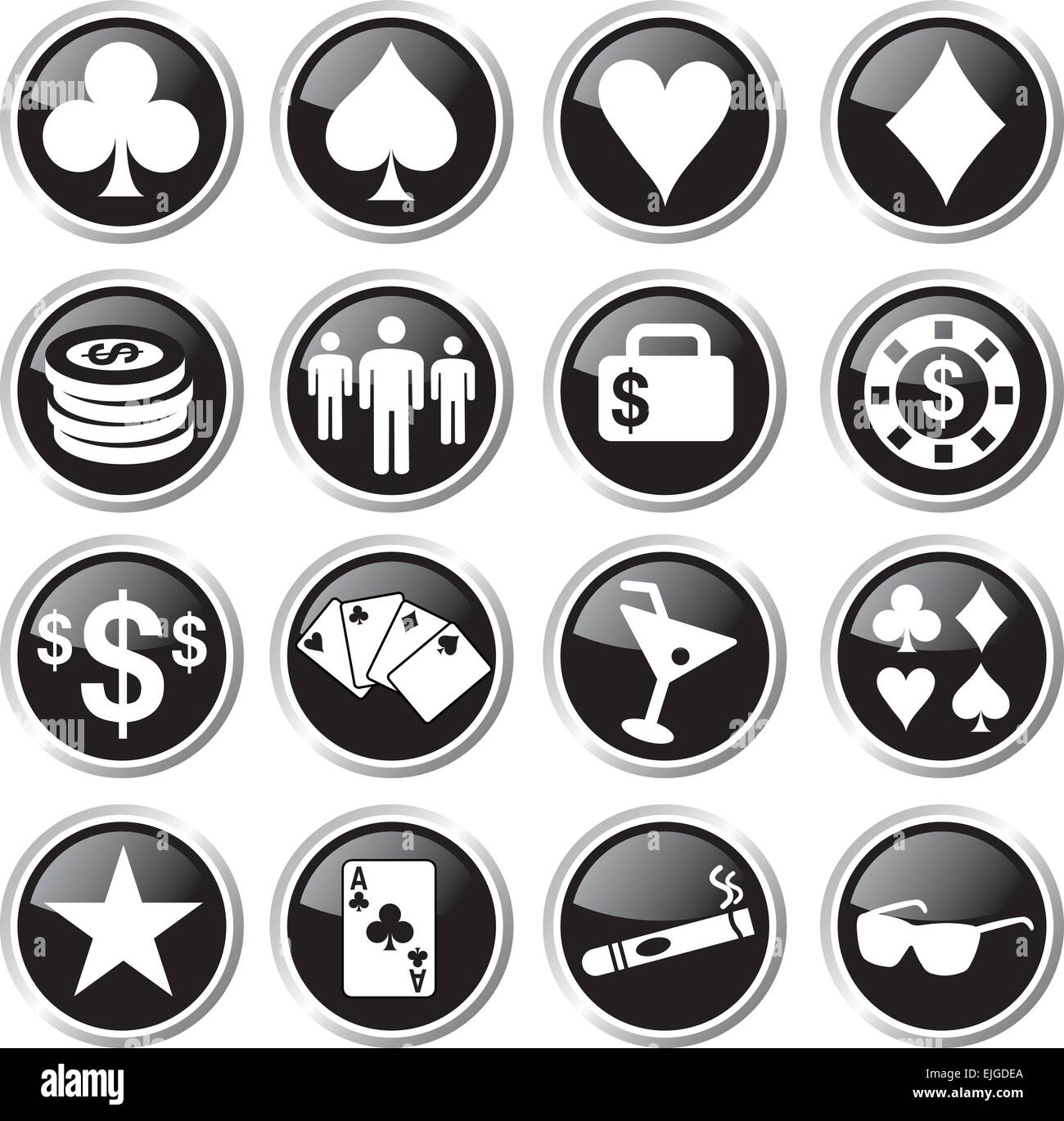 Texas hold em Stock Vector Images - Alamy