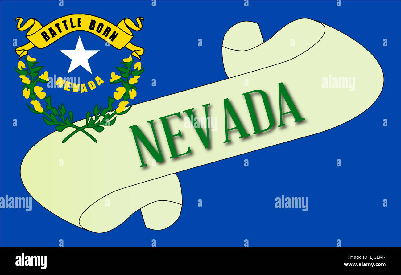 Nevada State Flag Stock Photos & Nevada State Flag Stock Images - Alamy