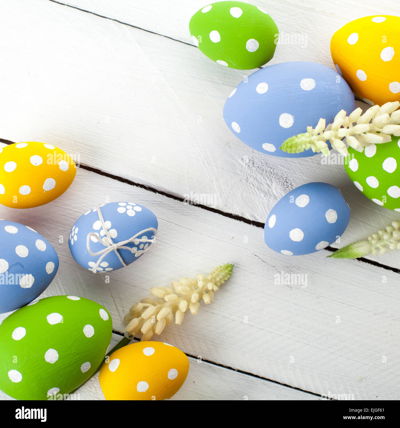 Cute easter time table hi-res stock photography and images - Alamy