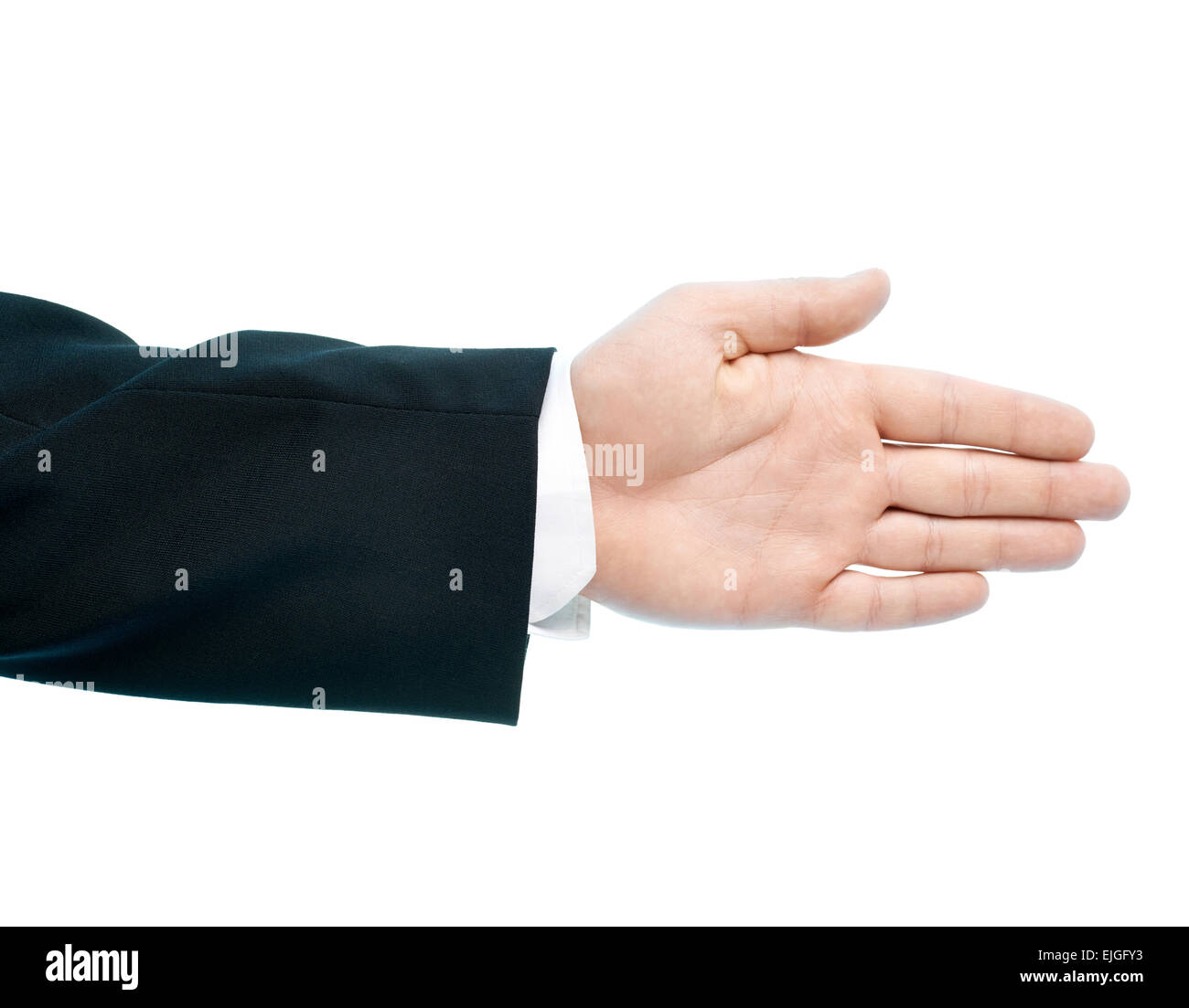 Caucasian male hand composition isolated Stock Photo - Alamy