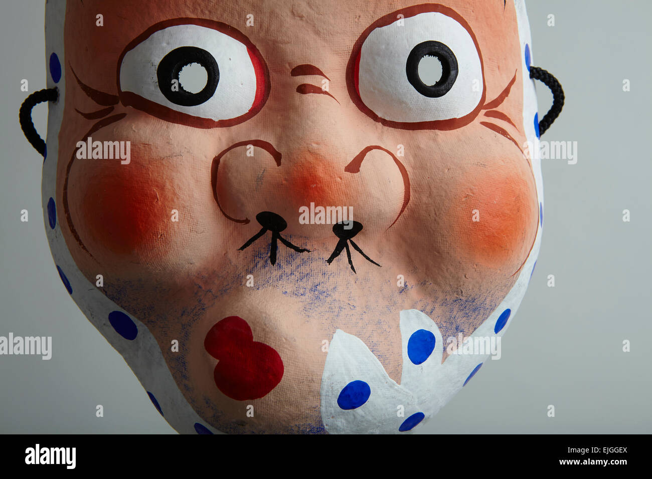 Traditional Japanese Hyottoko mask Stock Photo - Alamy