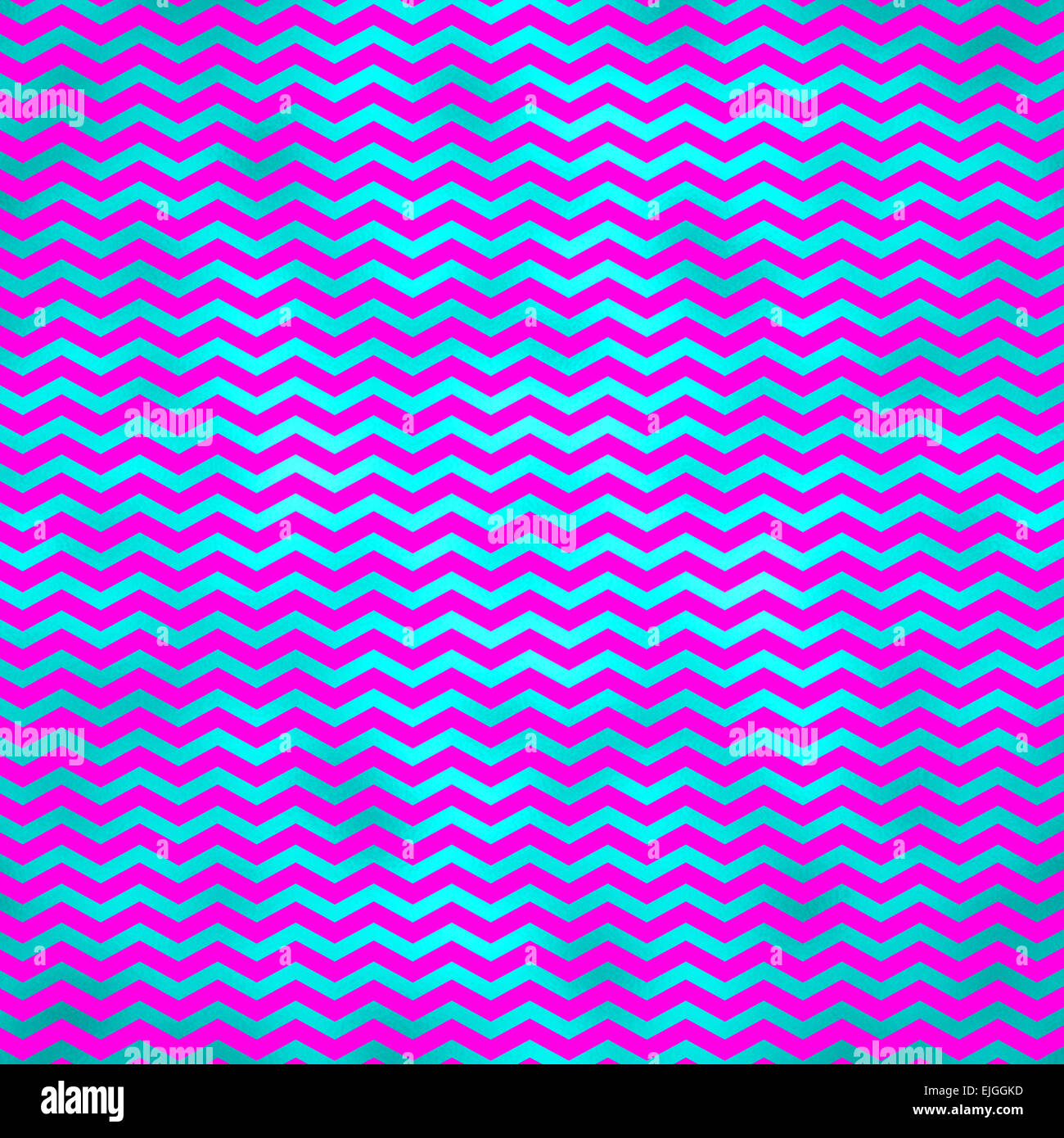 Teal And Pink Chevron Background