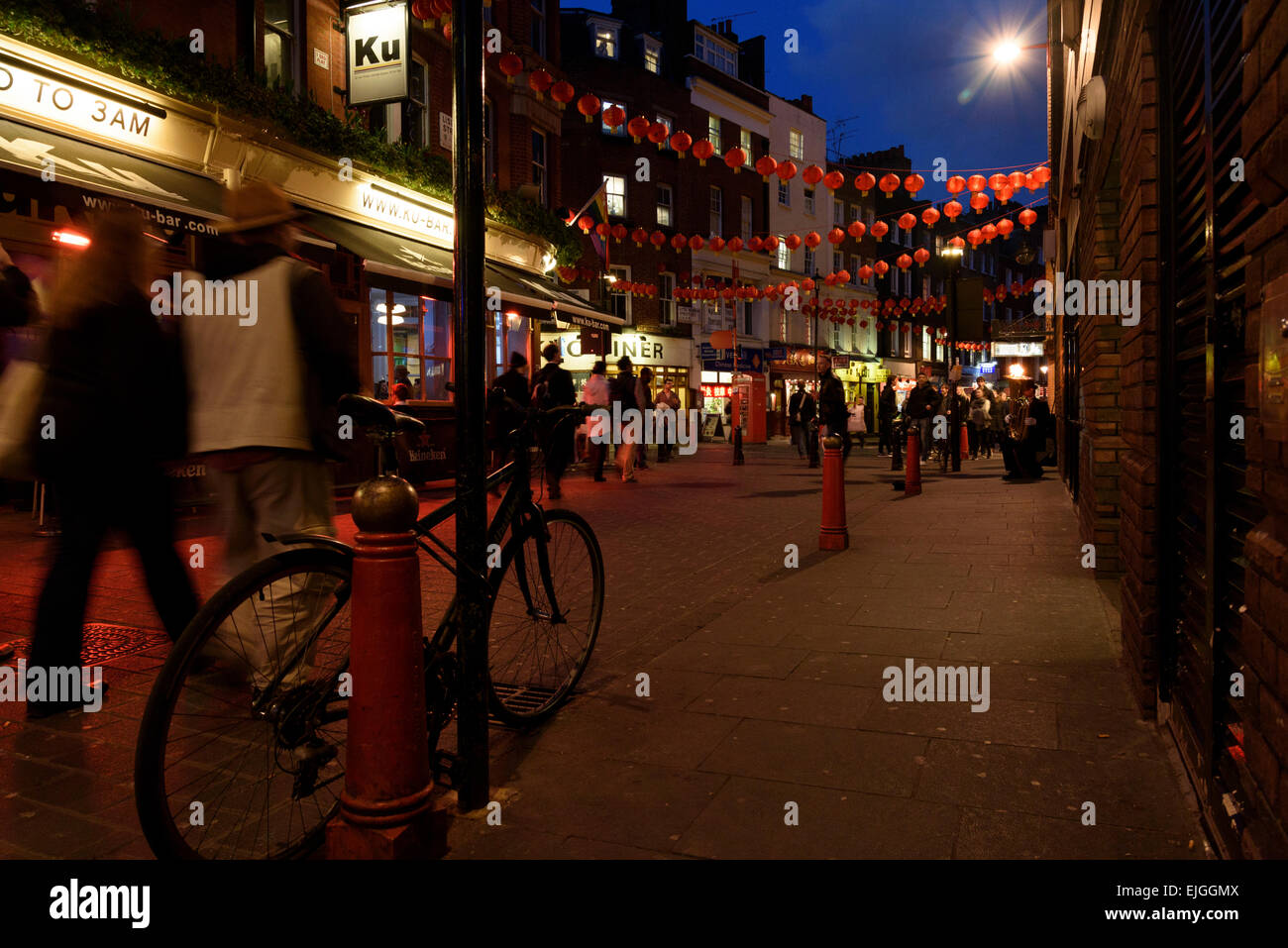 Chinatown London Night Stock Photos & Chinatown London Night Stock ...