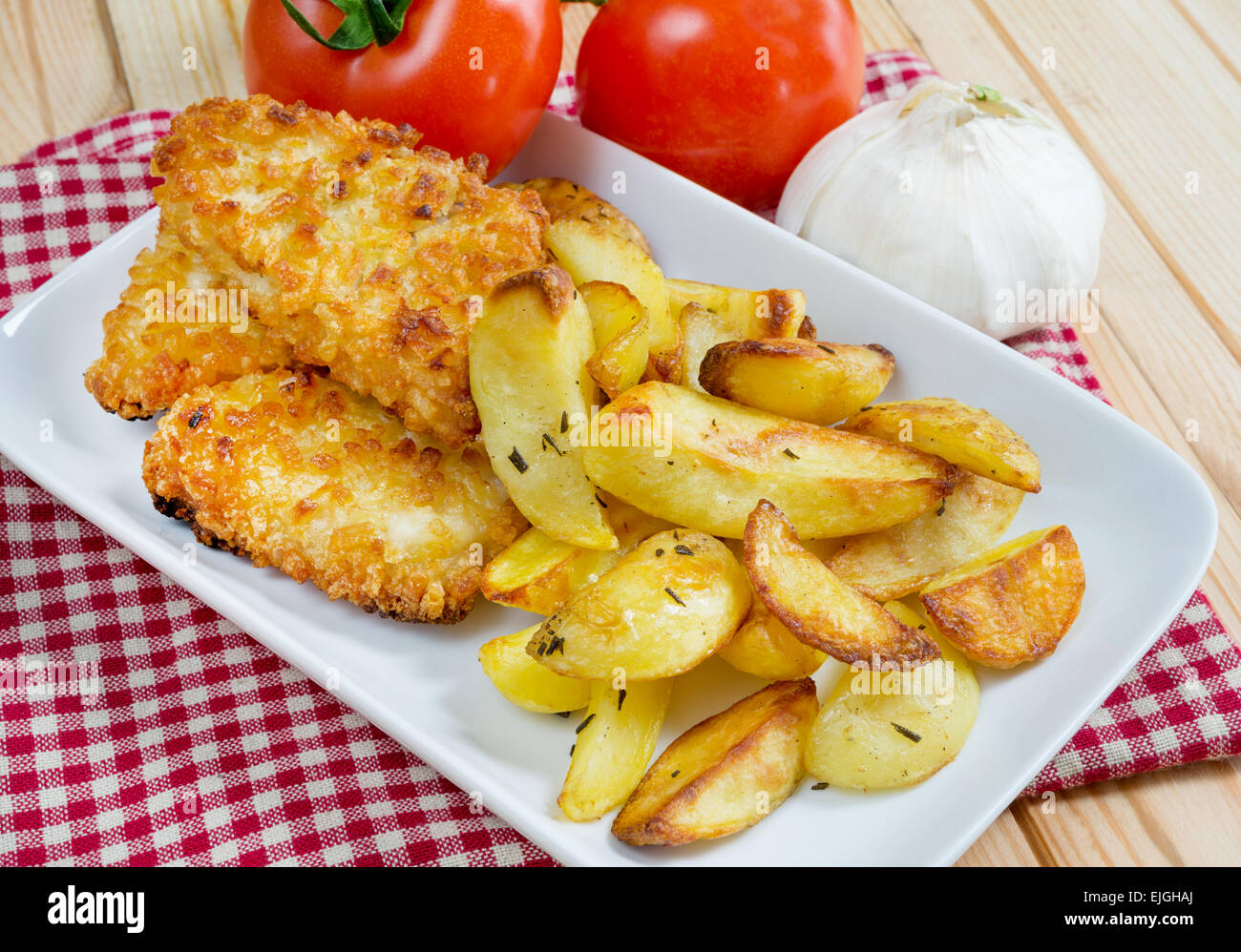Deep Fried Battered Cod And Chips High Resolution Stock Photography and ...
