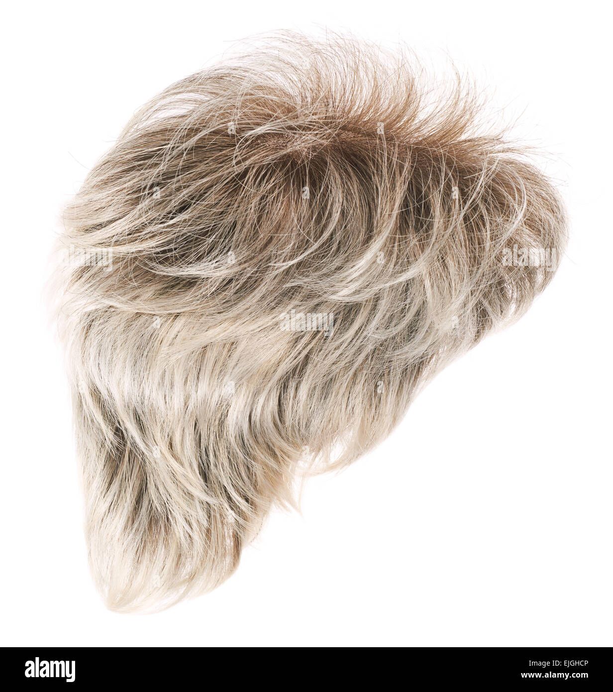 Hair wig isolated Stock Photo - Alamy