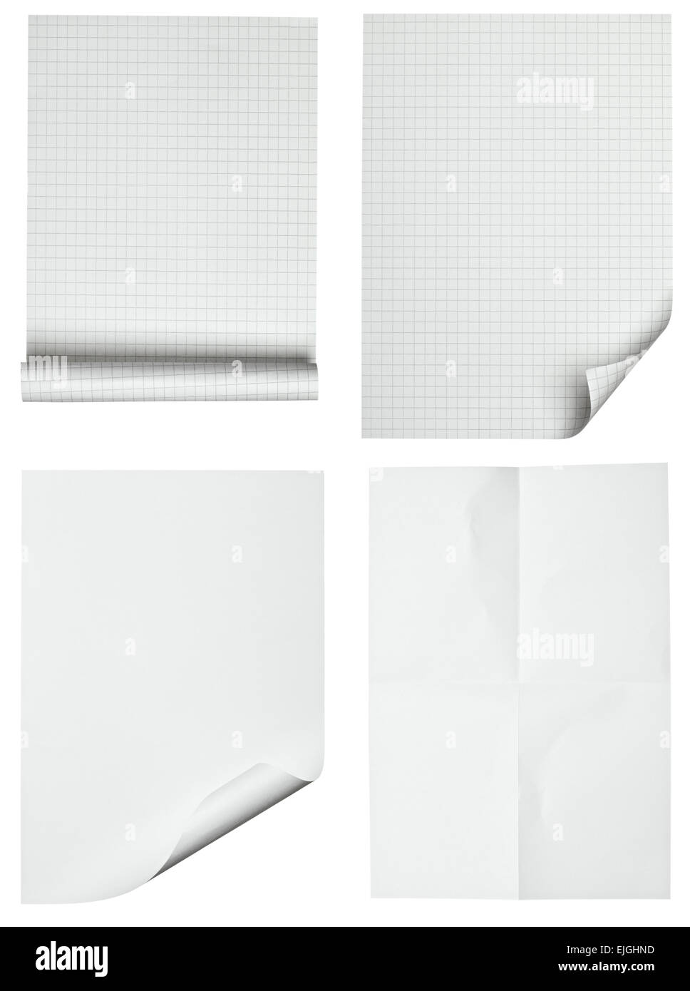 Parchment paper curled corner hi-res stock photography and images - Alamy