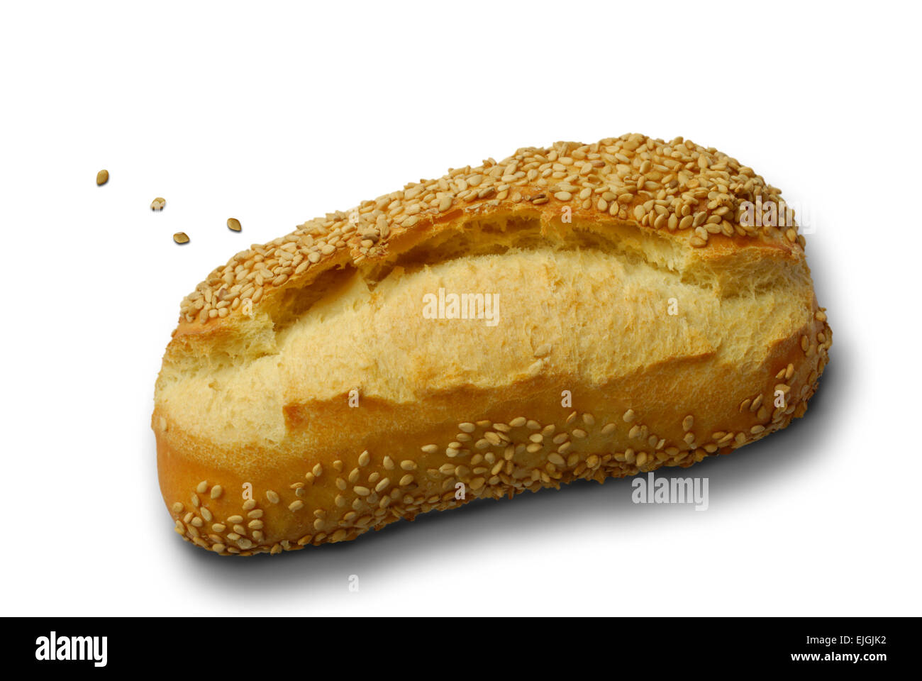 Bread with sesame seeds hi-res stock photography and images - Alamy