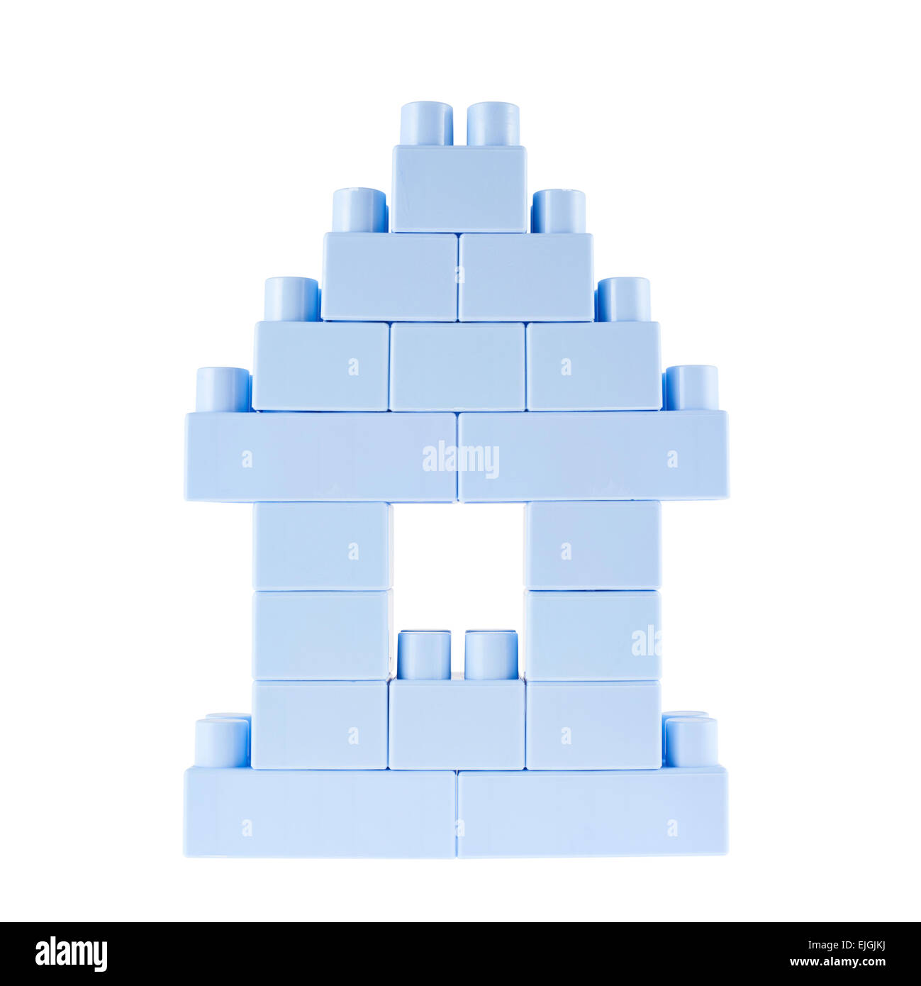 Toy house made plastic bricks hi-res stock photography and images - Alamy