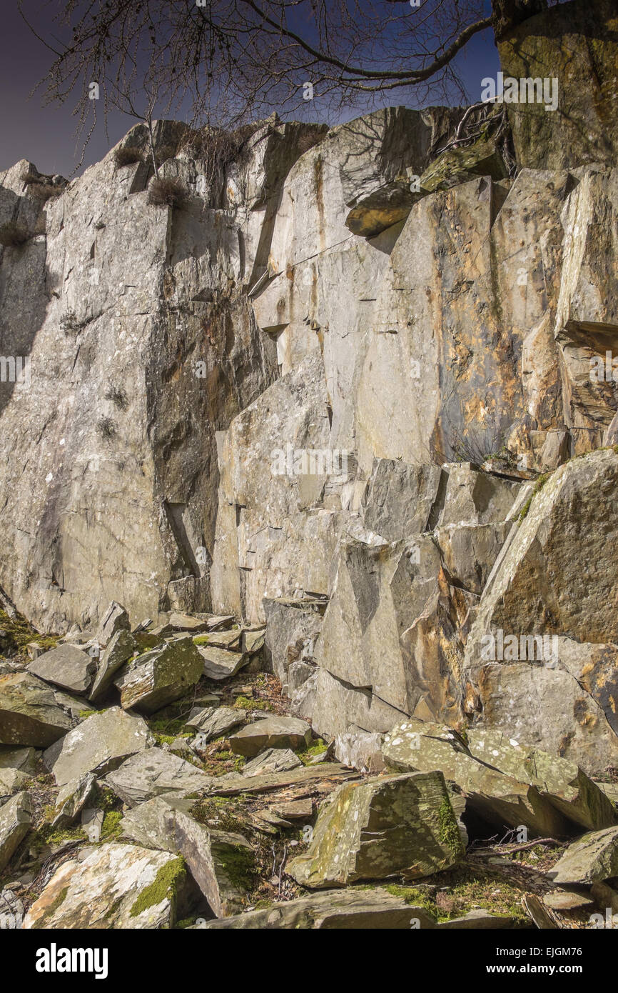 Quarry face hi-res stock photography and images - Alamy