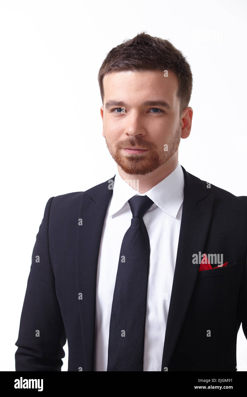 businessman in a suit Stock Photo - Alamy