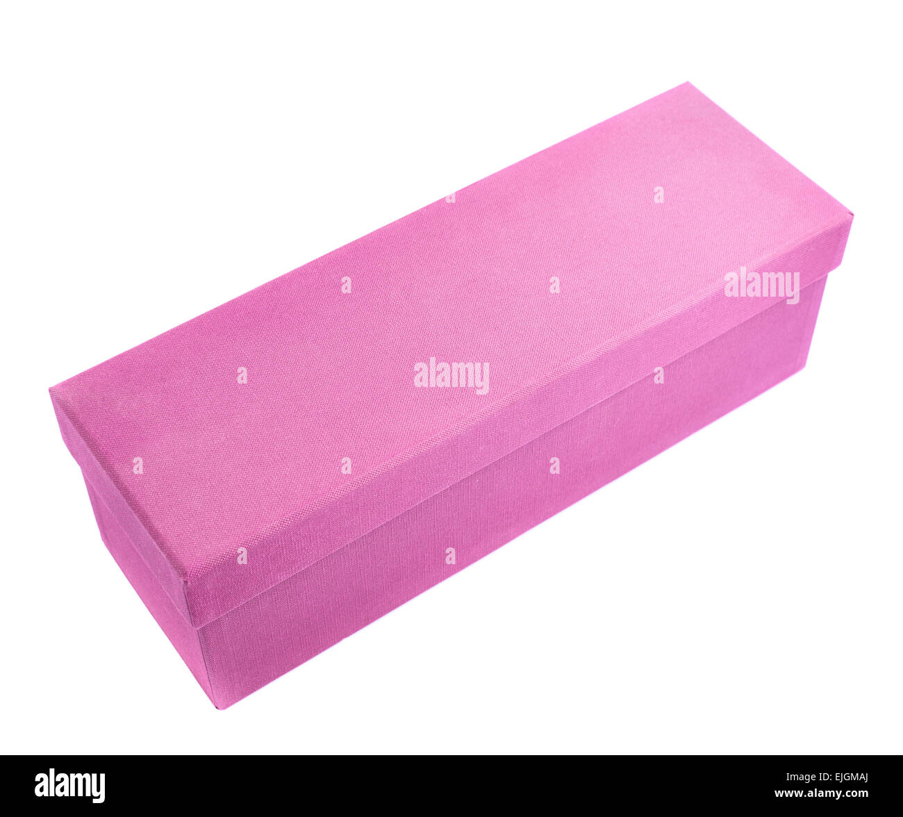 Tall gift box isolated Stock Photo - Alamy