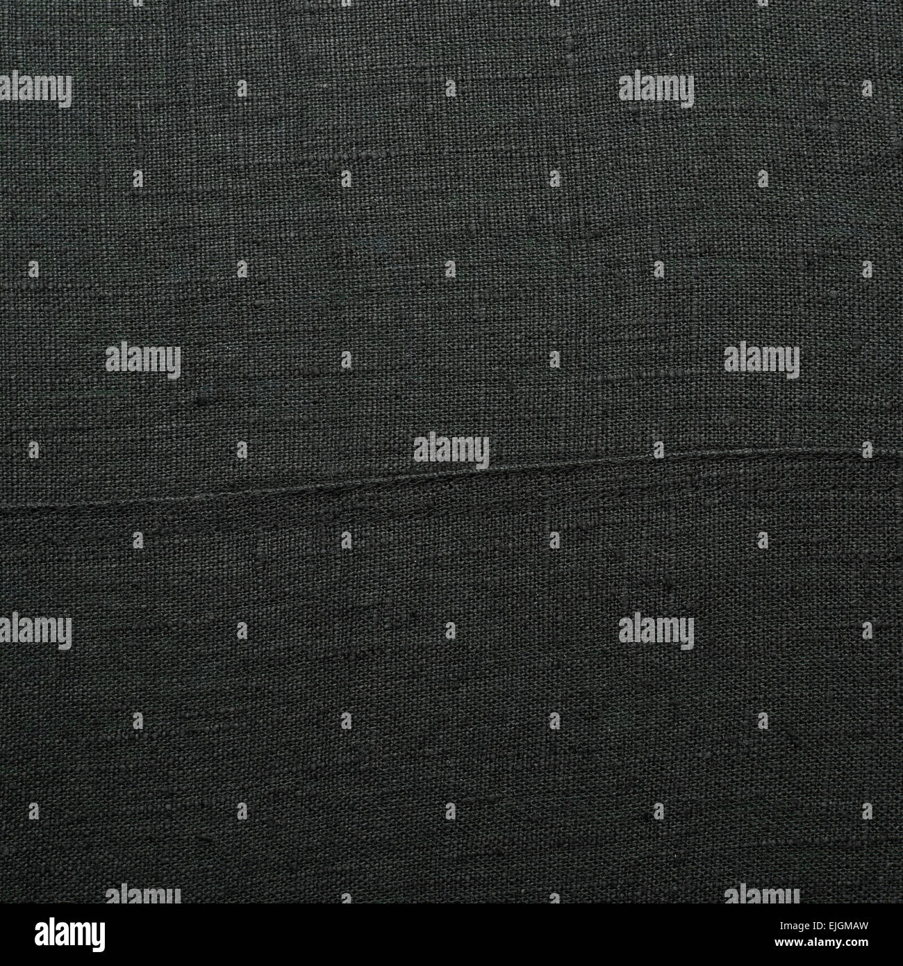 Black linen cloth fragment Stock Photo - Alamy