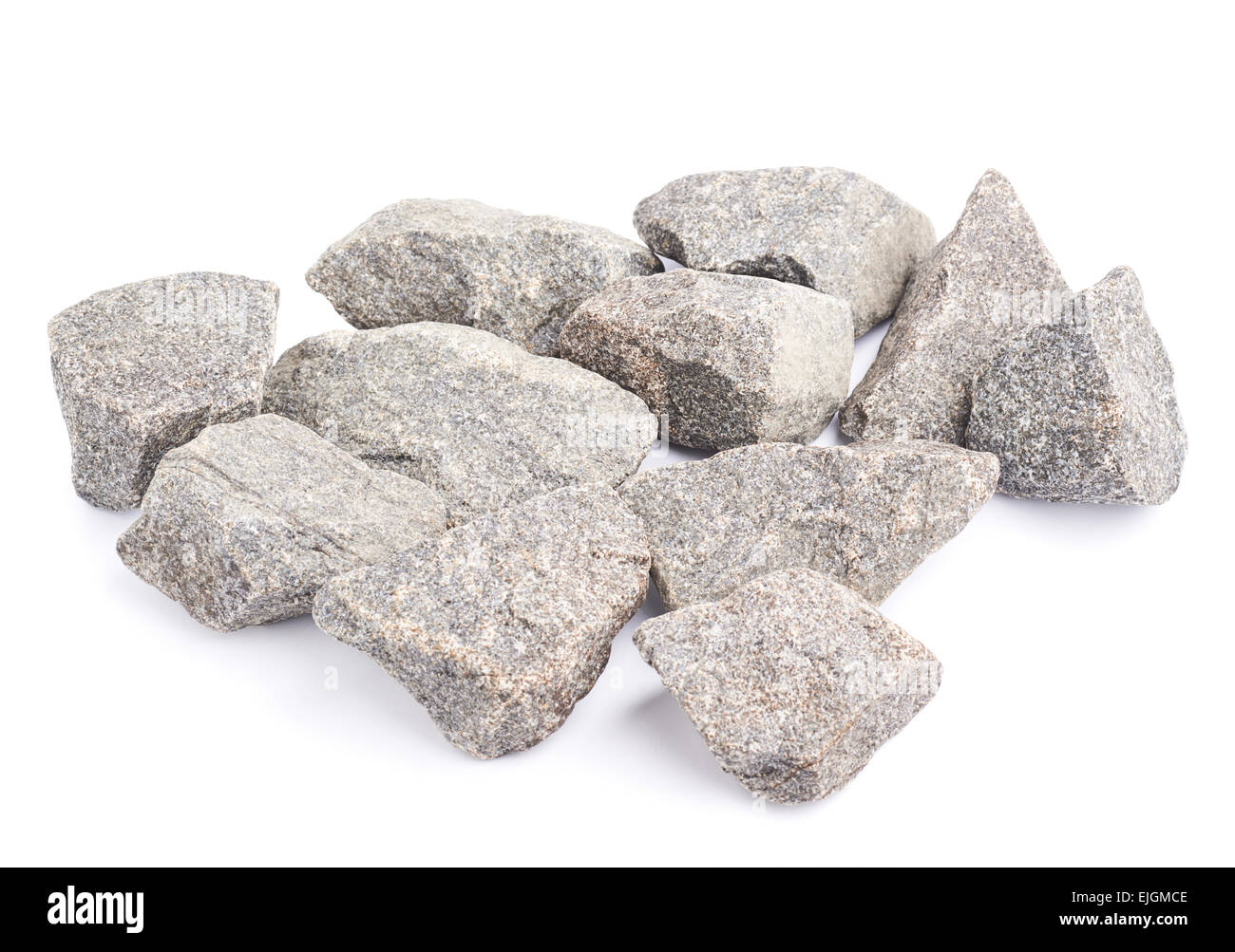 Multiple granite stones composition isolated Stock Photo - Alamy