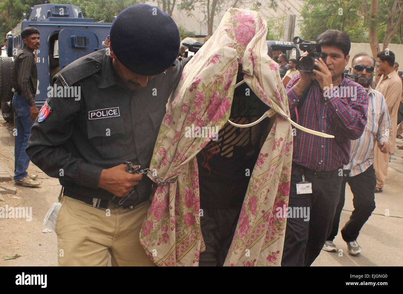 Accused target killer, associated with MQM, Ubaid alias K2 is being ...