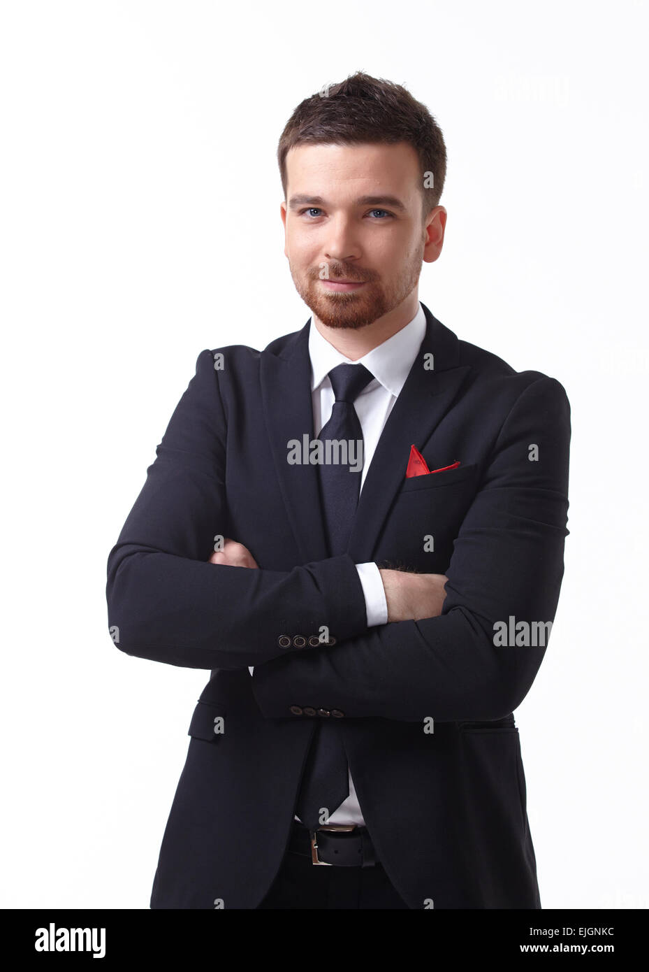businessman in a suit Stock Photo - Alamy