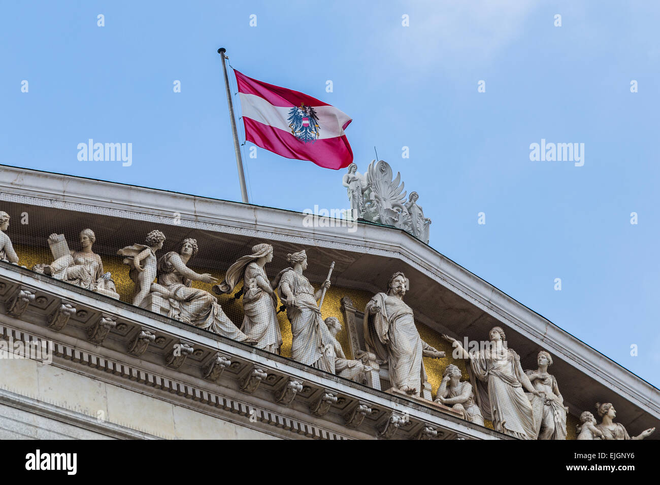Austrian state flag hi-res stock photography and images - Alamy