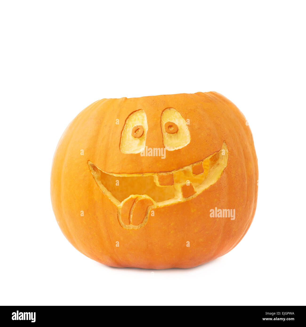 Jack-o'-lanterns halloween pumpkin head Stock Photo - Alamy