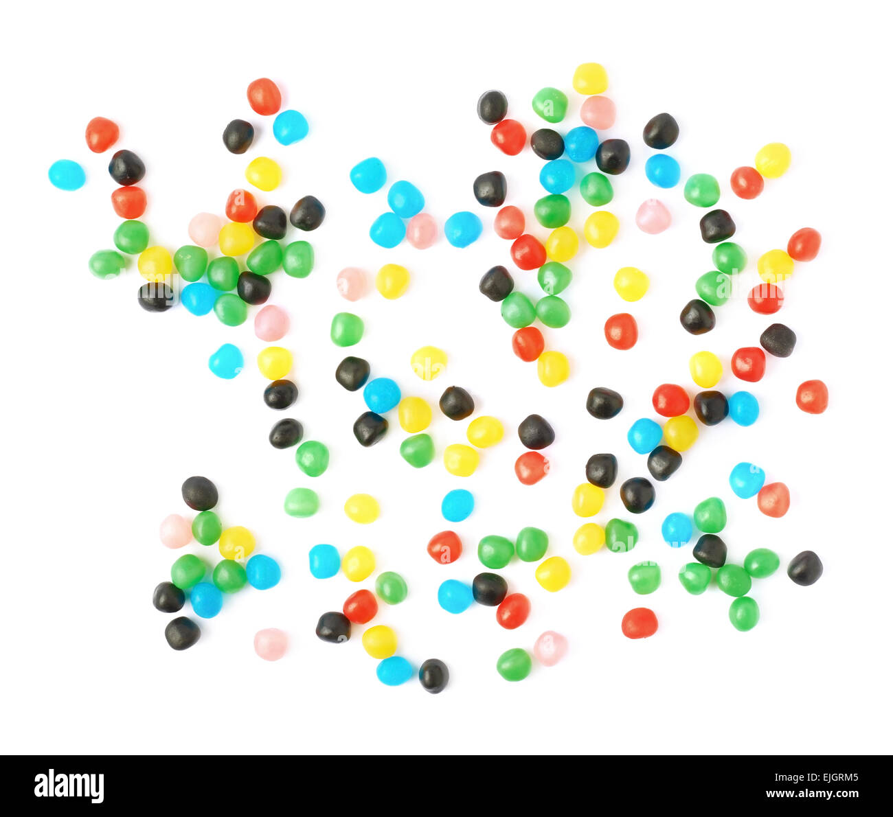 Multiple ball candies spilled over the surface Stock Photo - Alamy
