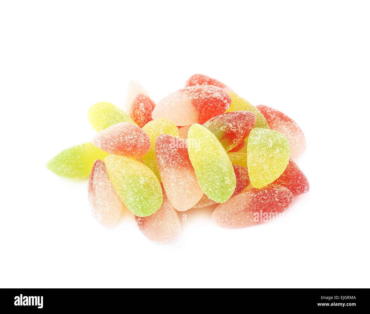 Pile yellow sugary jelly hi-res stock photography and images - Alamy