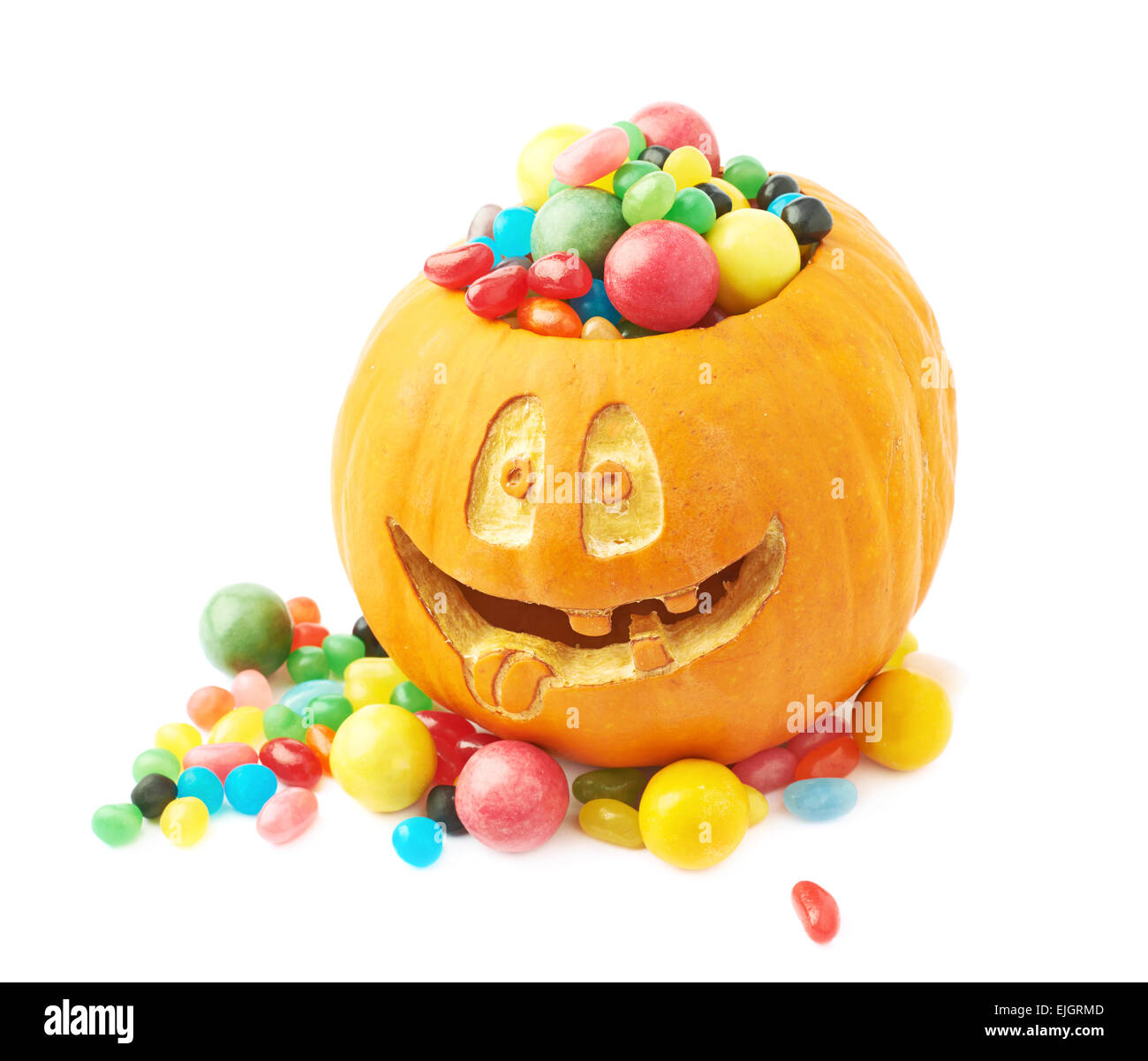 Candies halloween lantern Cut Out Stock Images & Pictures - Alamy