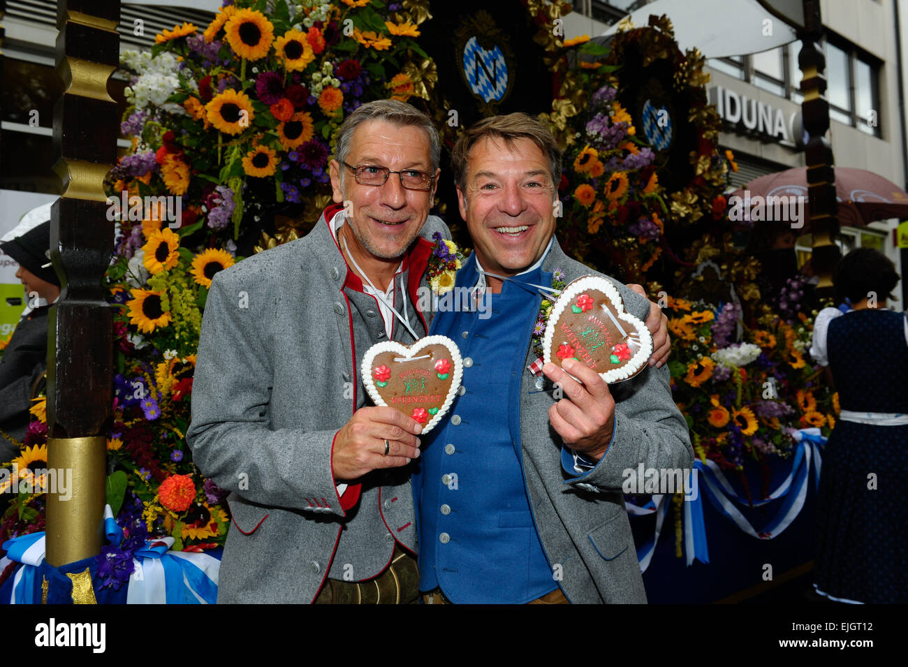 Official launch of the 2014 Oktoberfest (Wiesn) Featuring: Patrick ...