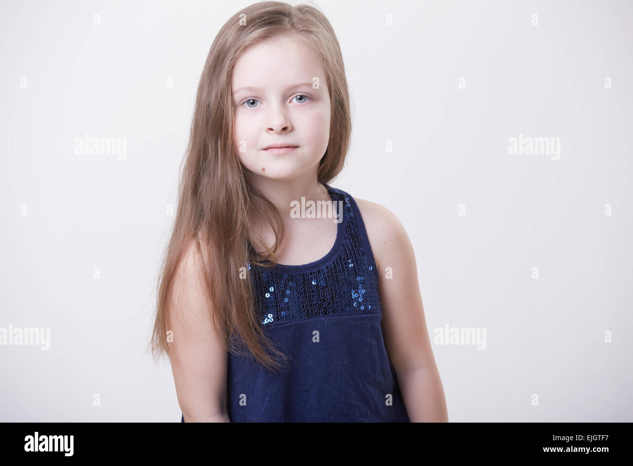 little girl isolated Stock Photo - Alamy