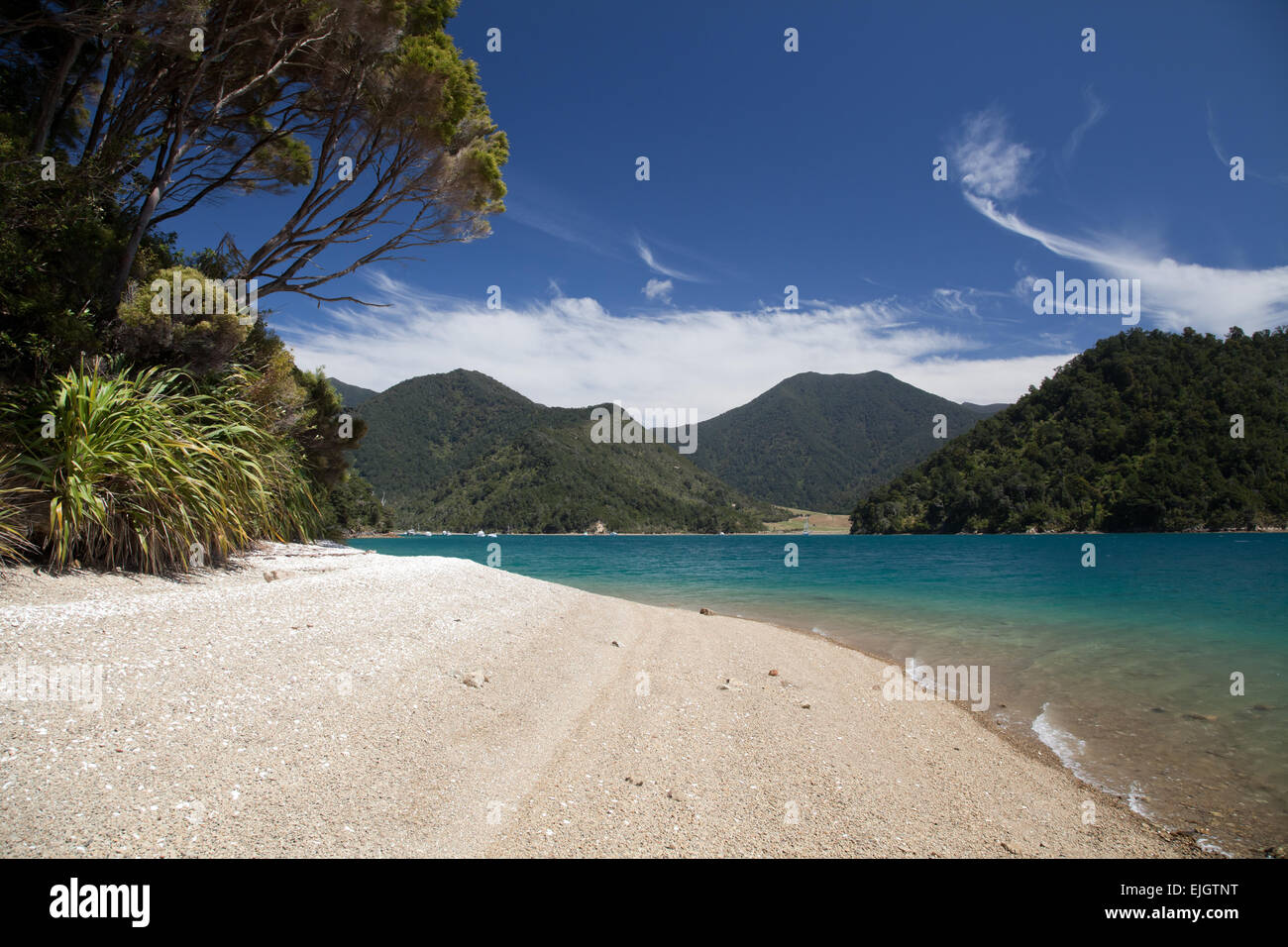 Sand beach ocean hi-res stock photography and images - Alamy