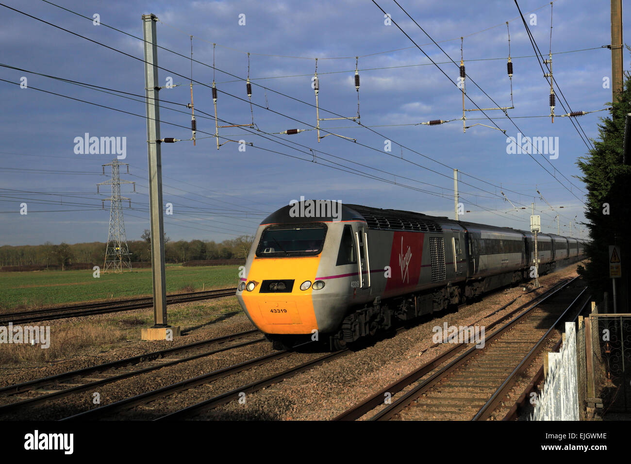 43319 East Coast Trains operating company, 43 class High Speed Diesel ...