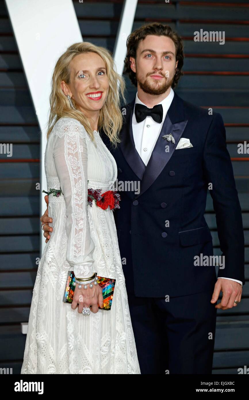 Aaron taylor johnson sam young hi-res stock photography and images - Alamy