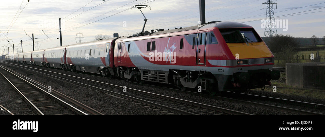 Class 91 electric engine hi-res stock photography and images - Alamy