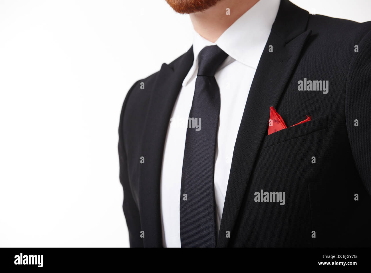 man in suit close-up Stock Photo - Alamy