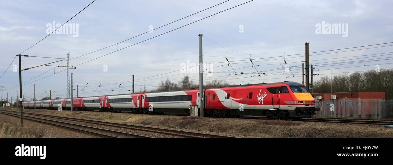 82200 Virgin Trains operating company, 82 class High Speed Electric ...