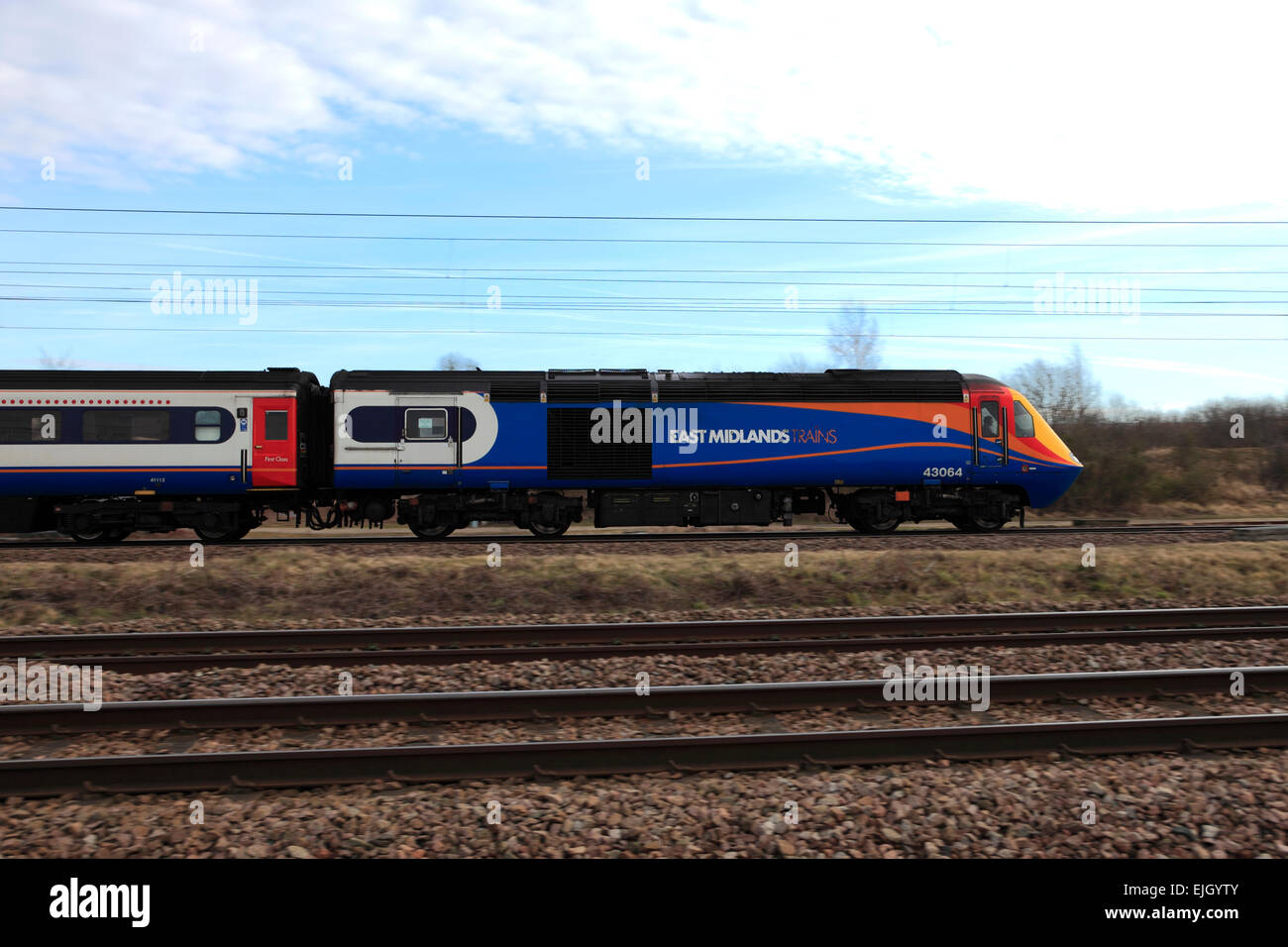 43064 East Midlands Trains operating company, 43 class High Speed ...