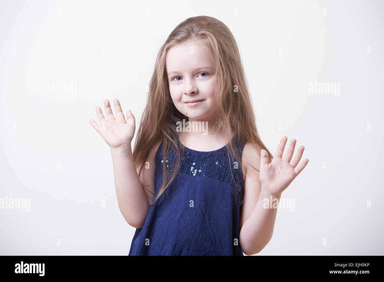 little girl isolated Stock Photo - Alamy