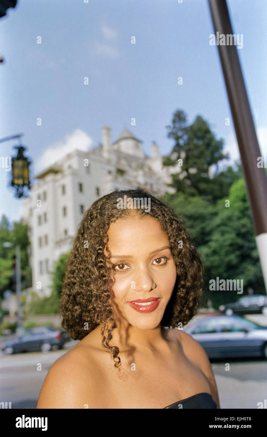 LOS ANGELES, CA – NOVEMBER 11: American actress Sidney Tamiia Poitier ...
