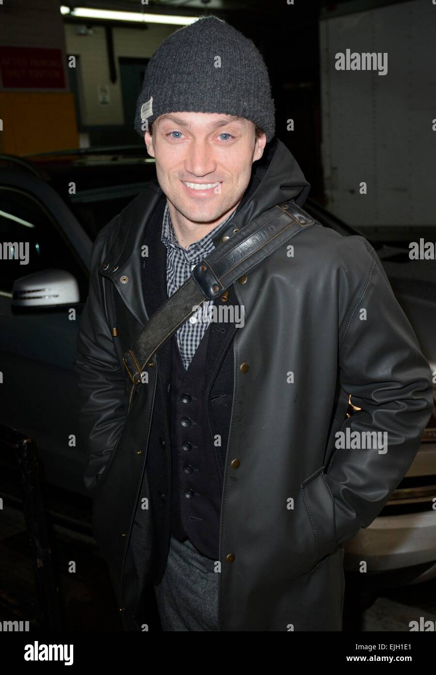 New York, NY, USA. 26th Mar, 2015. Bryce Pinkham out and about for ...