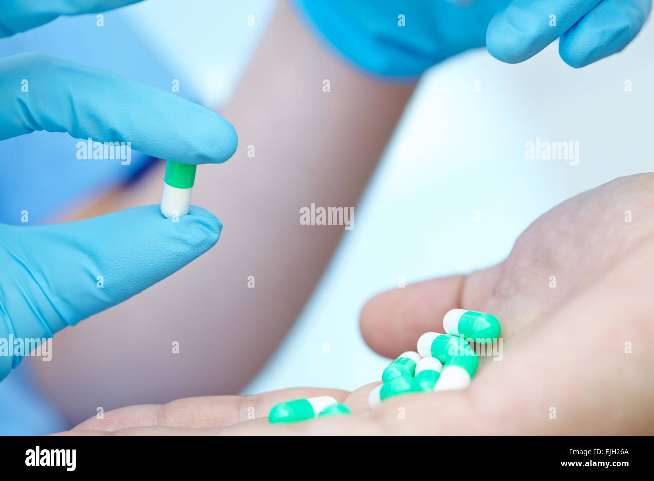 Doctor taking medication hi-res stock photography and images - Alamy