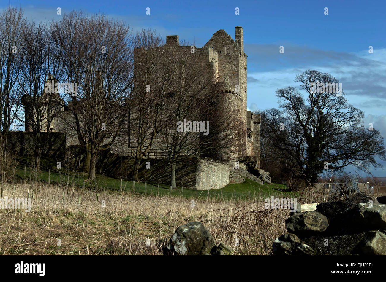 Craigmillar Castle in Edinburgh, Scotland Stock Photo - Alamy