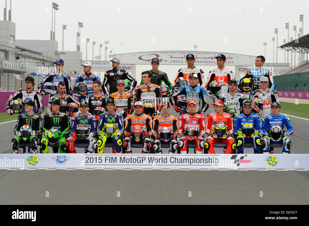 Losail, Doha. 26th Mar, 2015. MotoGP. Quatar Grand Prix Practice ...
