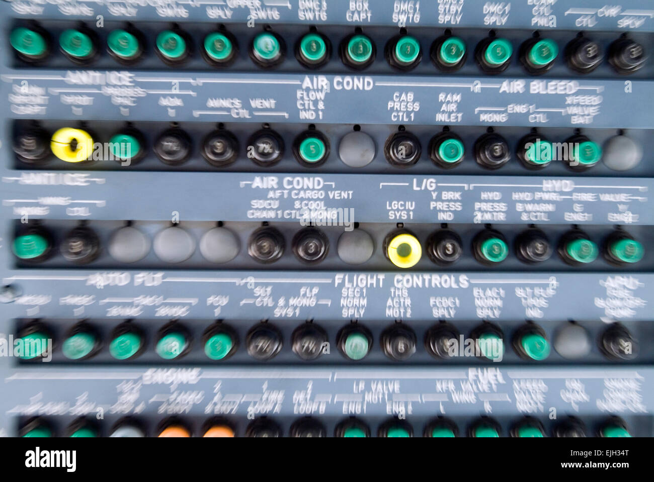 Instrument panel cockpit airbus a320 hi-res stock photography and ...