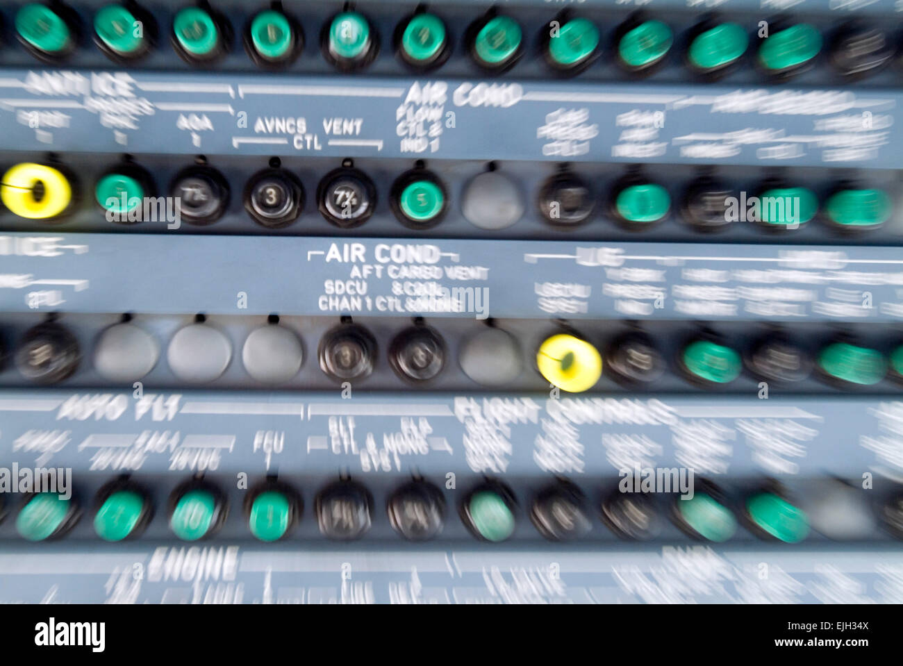 Instrument panel cockpit airbus a320 hi-res stock photography and ...