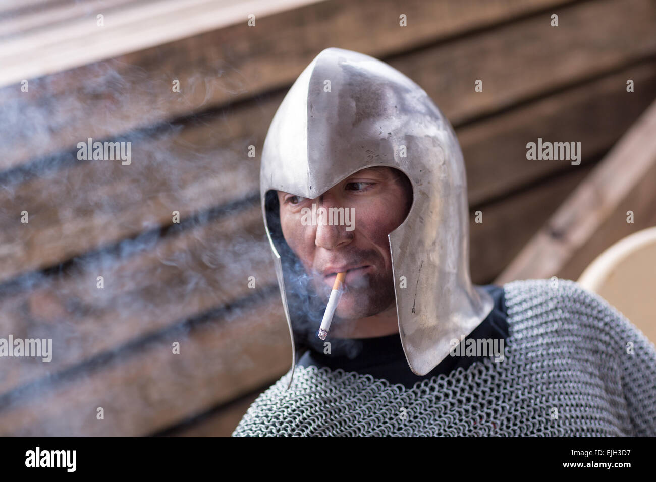Blacksmith at work medieval art hi-res stock photography and images - Alamy