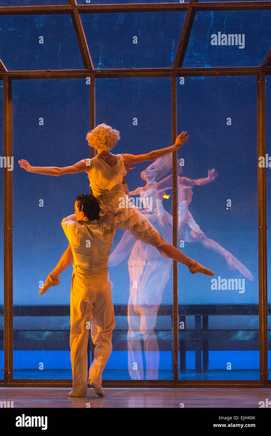 Cuban dancer Javier Torres and Canadian dancer Dreda Blow from the ...