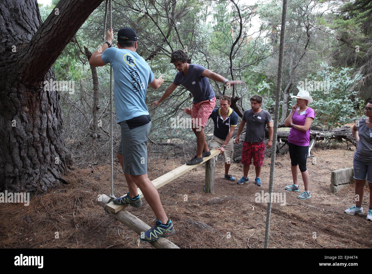 Team building camps hi-res stock photography and images - Alamy
