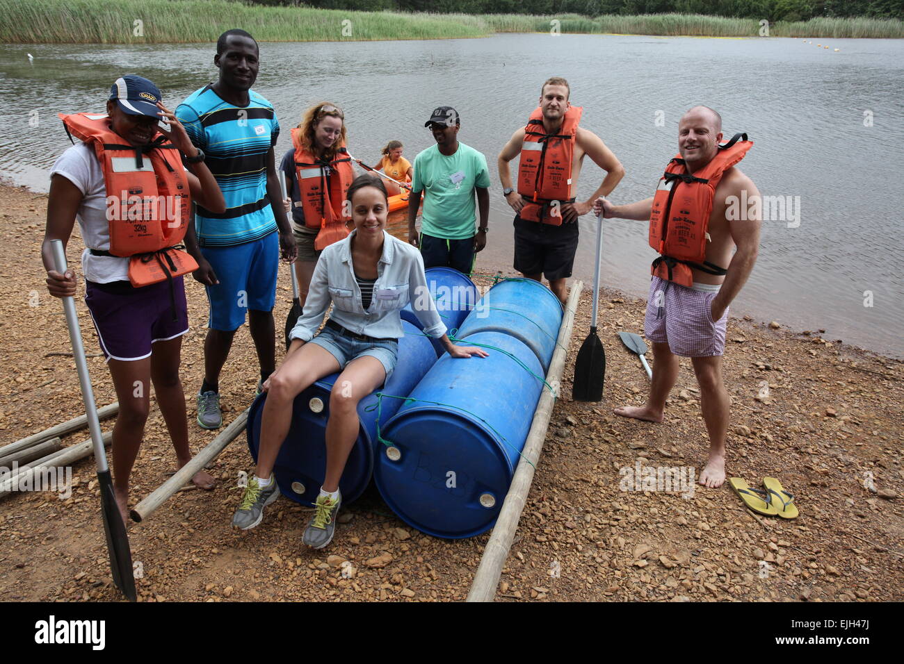 UCT GSB Teambuilding event at Back 2 Basics Adventure Campsite, South ...