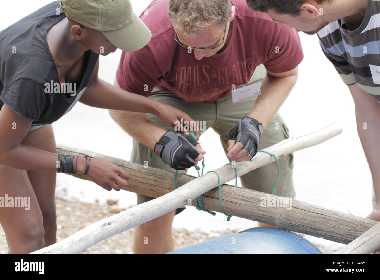 UCT GSB Team building event at Back 2 Basics Adventure Campsite, South ...