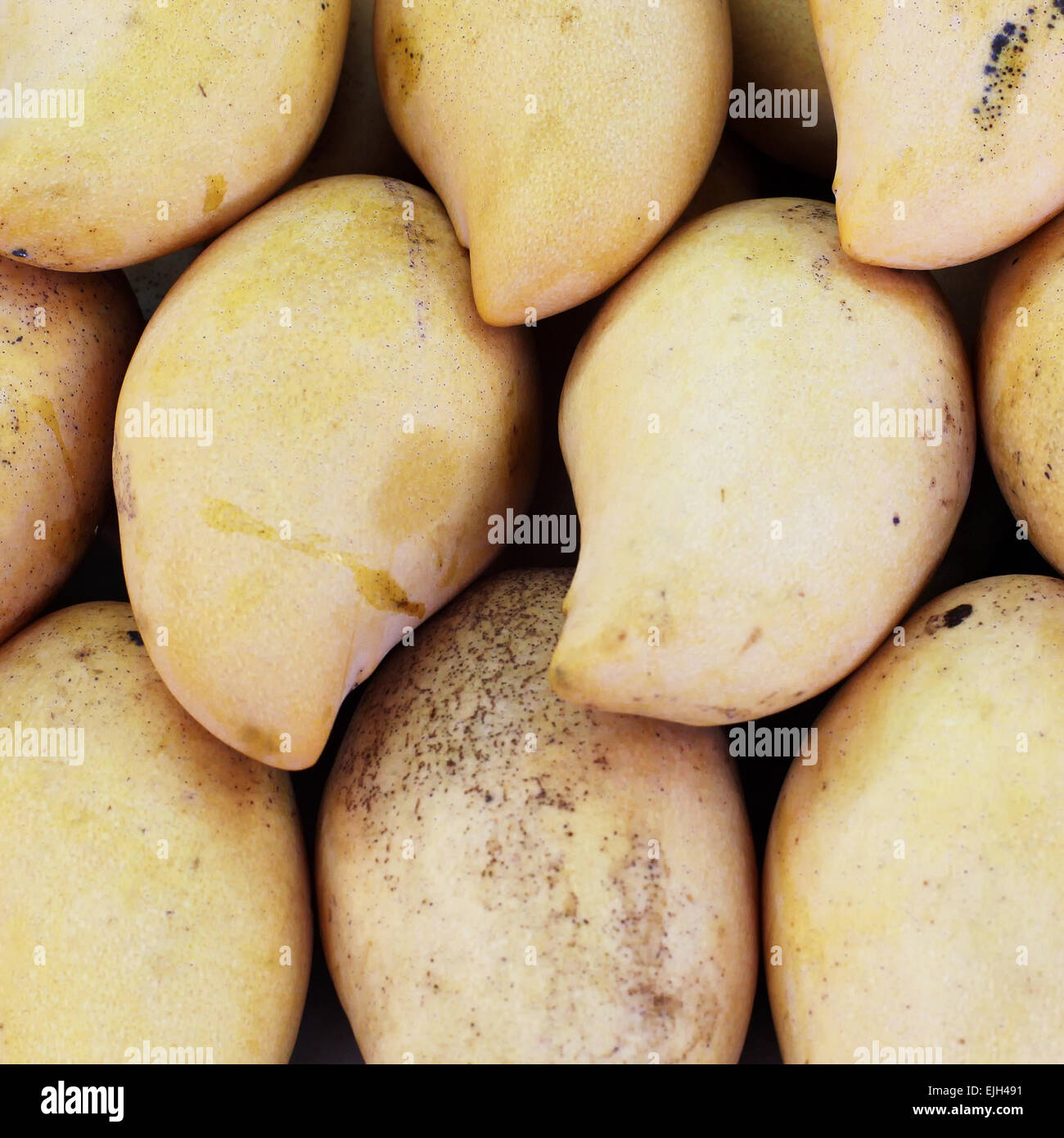 Sweet mango at fruit market Stock Photo - Alamy