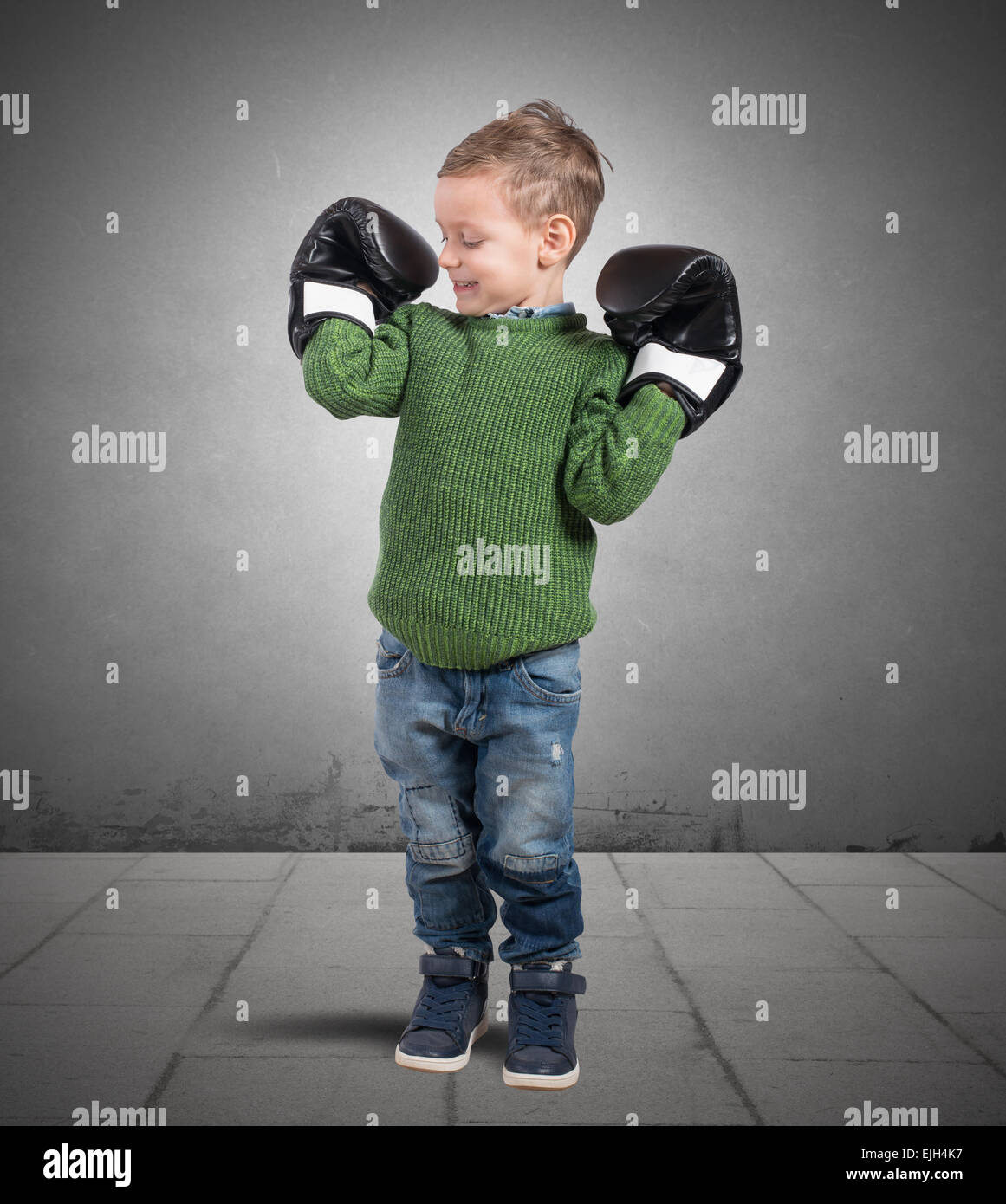 Child small muscles Stock Photo - Alamy