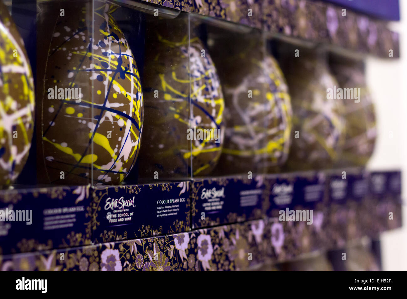 Stack of 'Extra Special' Easter Eggs Stock Photo - Alamy